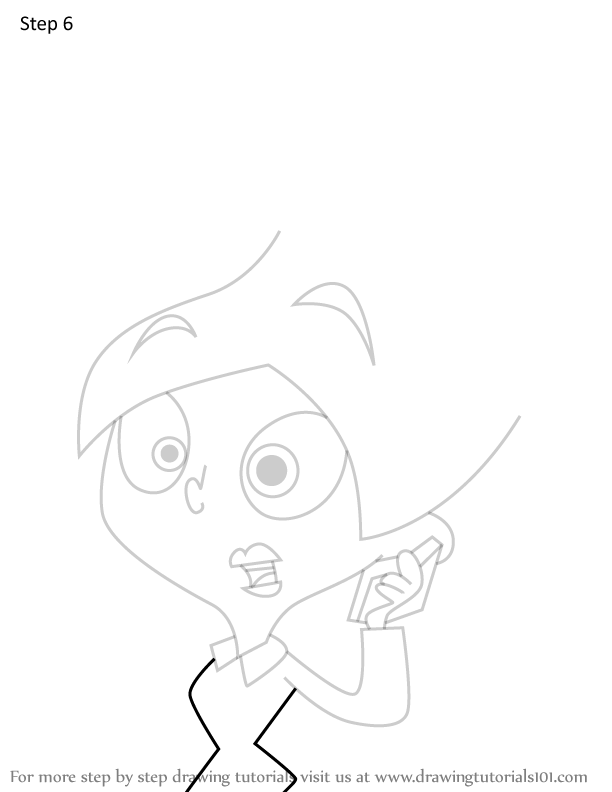 How to Draw Principal Darling from Lucky Fred (Lucky Fred) Step by Step ...