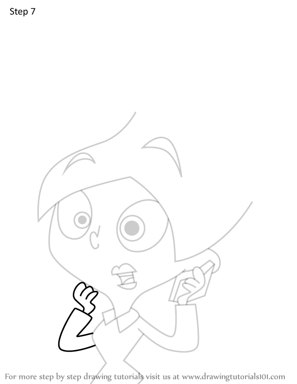 How to Draw Principal Darling from Lucky Fred (Lucky Fred) Step by Step ...