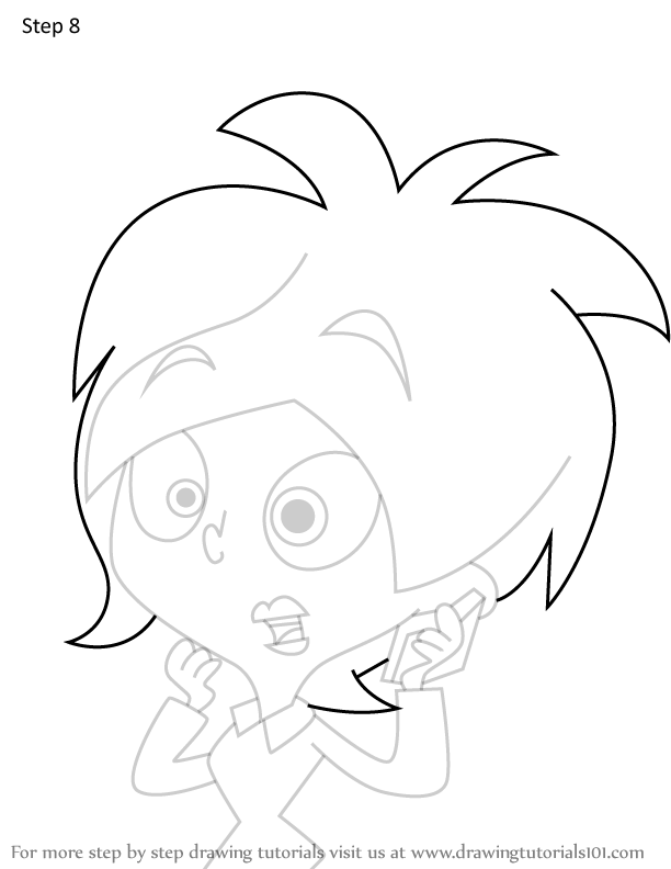 How to Draw Principal Darling from Lucky Fred (Lucky Fred) Step by Step ...