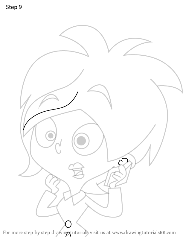 How to Draw Principal Darling from Lucky Fred (Lucky Fred) Step by Step ...