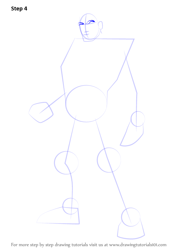 How to Draw Commander Forge Ferrus from Max Steel (Max Steel) Step by ...