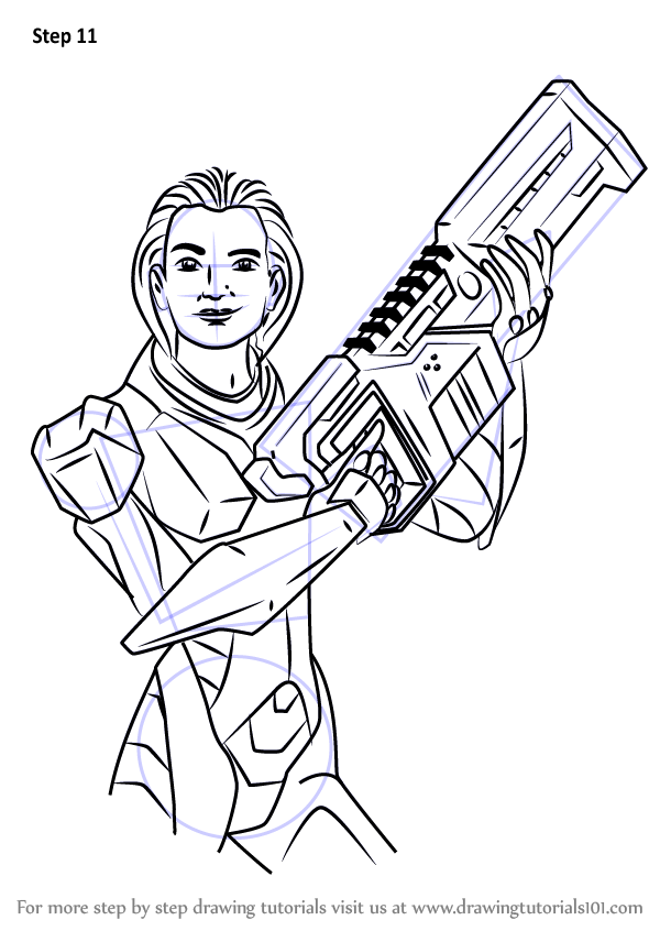 How to Draw Molly McGrath from Max Steel (Max Steel) Step by Step ...