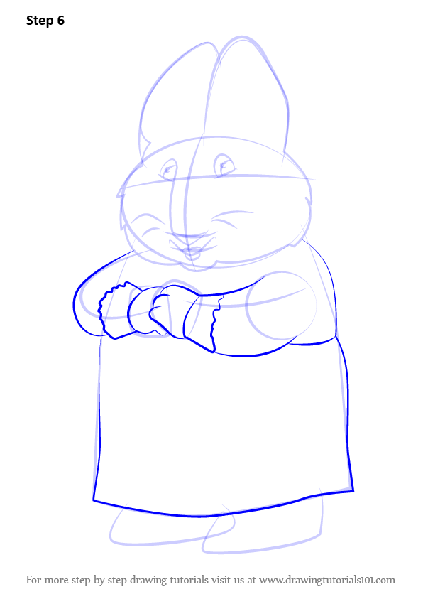 How to Draw Grandma from Max and Ruby (Max and Ruby) Step by Step ...