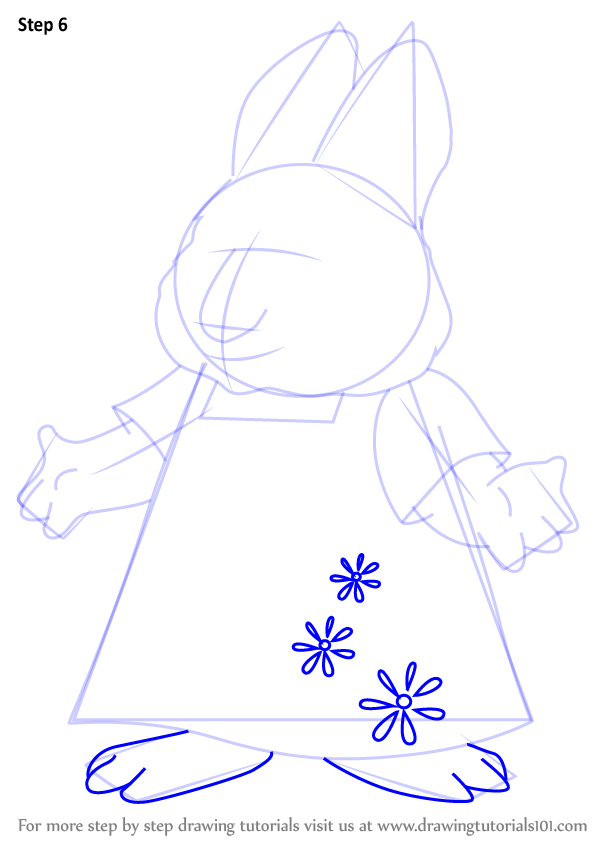 How to Draw Ruby from Max and Ruby (Max and Ruby) Step by Step ...