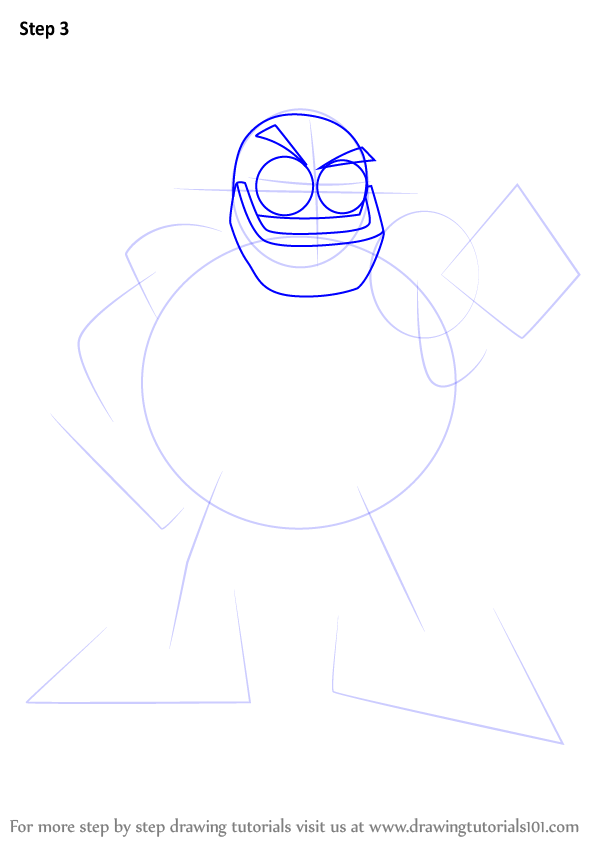 How to Draw Auto from Mega Man (Mega Man) Step by Step ...
