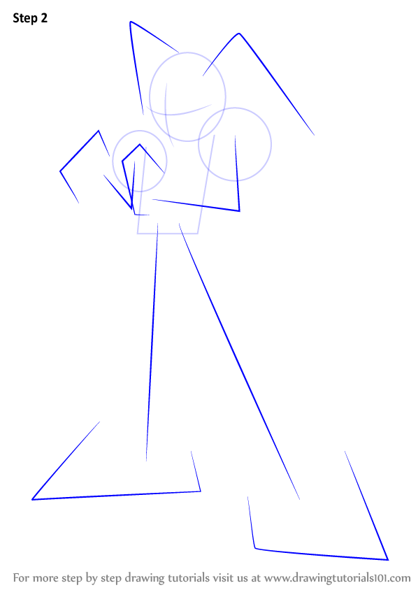 How to Draw Bass from Mega Man (Mega Man) Step by Step ...