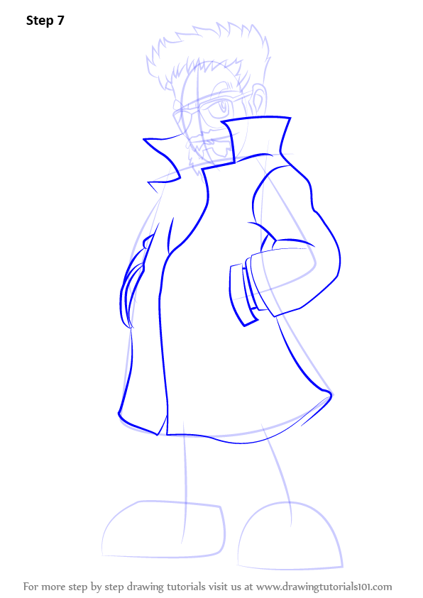 How to Draw Dr. Cossack from Mega Man (Mega Man) Step by Step ...