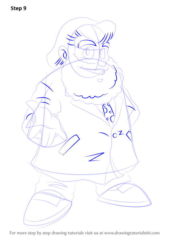 How to Draw Dr. Light from Mega Man (Mega Man) Step by Step ...