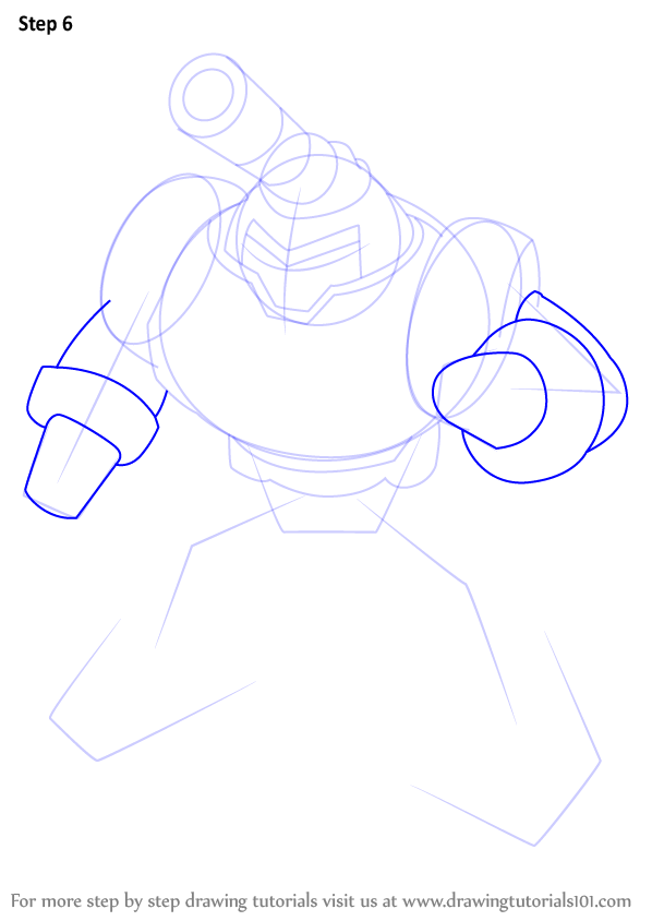 How to Draw Mars from Mega Man (Mega Man) Step by Step ...