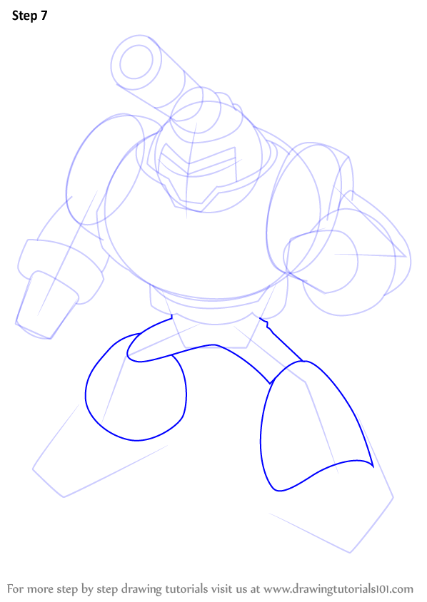 How to Draw Mars from Mega Man (Mega Man) Step by Step ...