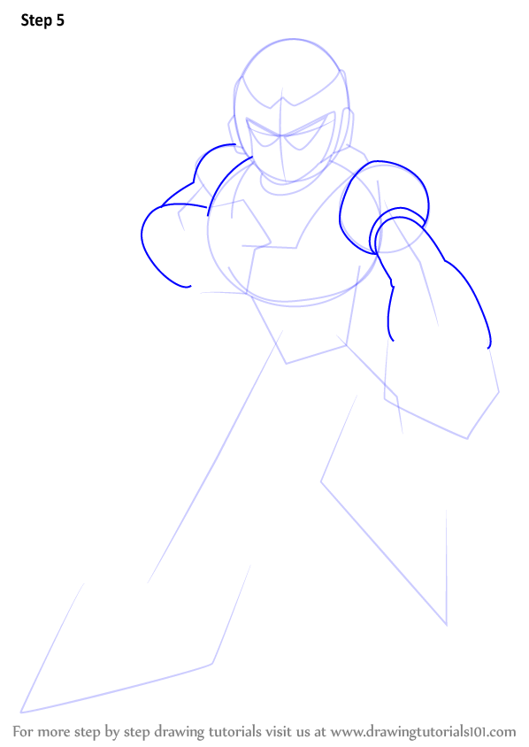 How to Draw Mercury from Mega Man (Mega Man) Step by Step ...