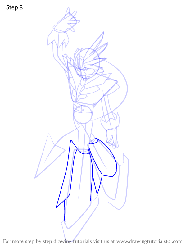 How to Draw Tundra Man from Mega Man (Mega Man) Step by Step ...