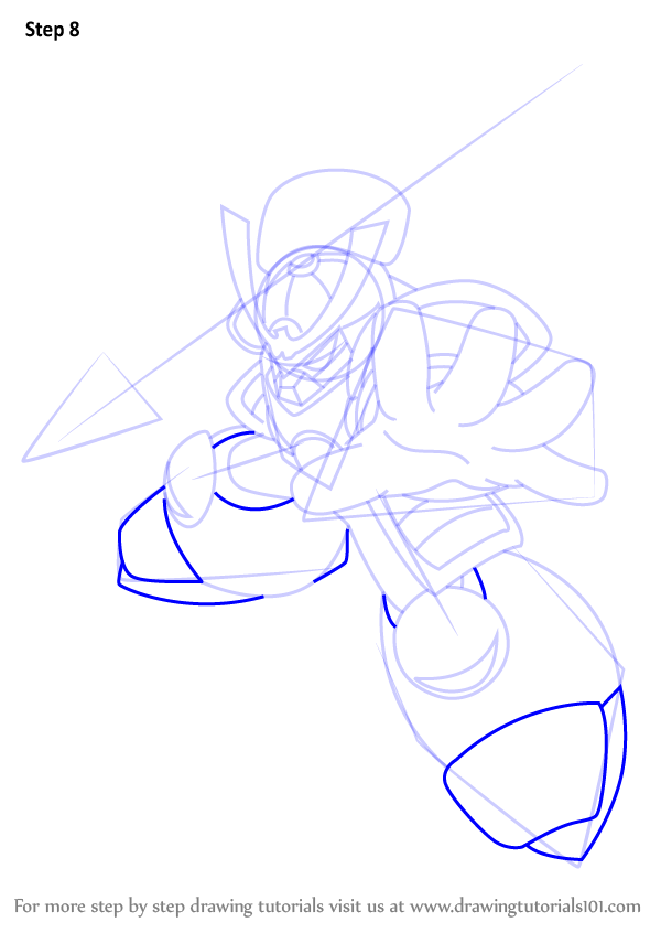 How to Draw Yamato Man from Mega Man (Mega Man) Step by Step ...