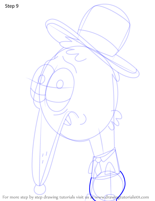 How to Draw Darold Short from Middlemost Post (Middlemost Post) Step by ...