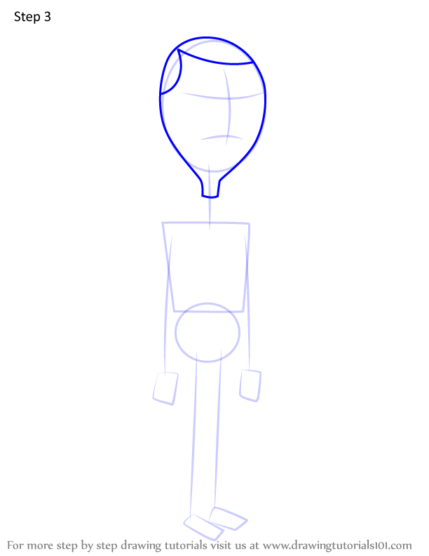 How to Draw Mitch from Middlemost Post (Middlemost Post) Step by Step ...