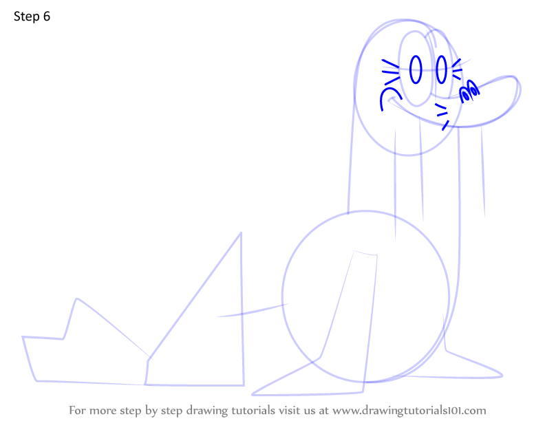 How to Draw Russell from Middlemost Post (Middlemost Post) Step by Step ...