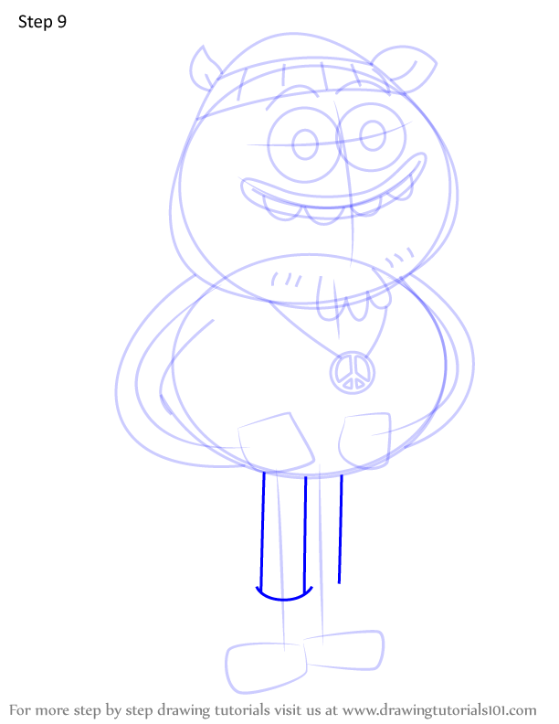 How to Draw Stewart from Middlemost Post (Middlemost Post) Step by Step ...