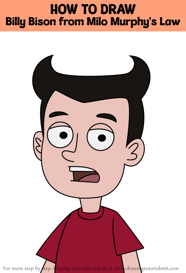 How to Draw Billy Bison from Milo Murphy's Law (Milo Murphy's Law) Step ...