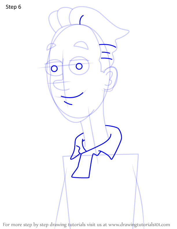 How to Draw Captain from Milo Murphy's Law (Milo Murphy's Law) Step by ...