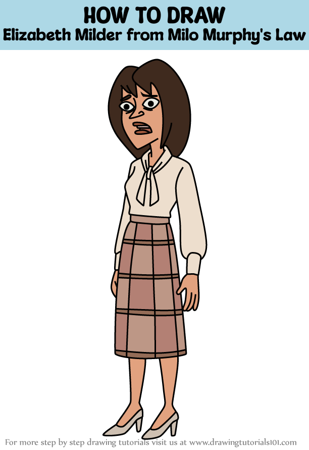 How to Draw Elizabeth Milder from Milo Murphy's Law (Milo Murphy's Law ...