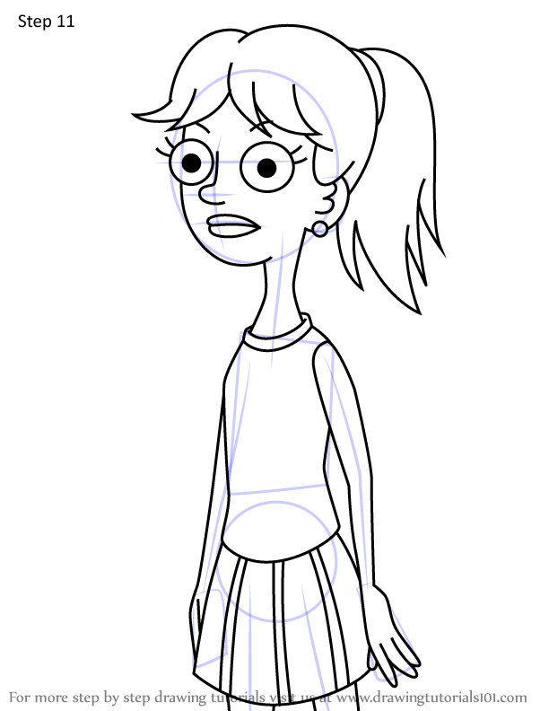 How to Draw Joni from Milo Murphy's Law (Milo Murphy's Law) Step by ...