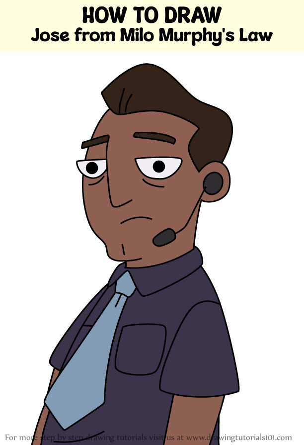How to Draw Jose from Milo Murphy's Law (Milo Murphy's Law) Step by ...