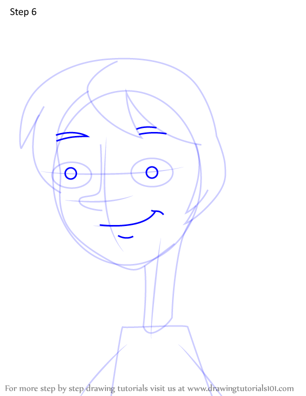 How to Draw Kris from Milo Murphy's Law (Milo Murphy's Law) Step by ...