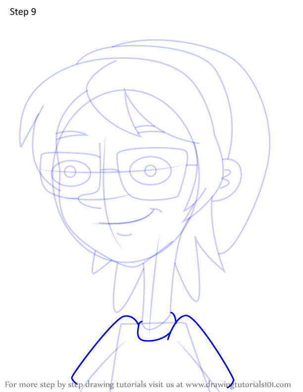 How to Draw Kris from Milo Murphy's Law (Milo Murphy's Law) Step by ...