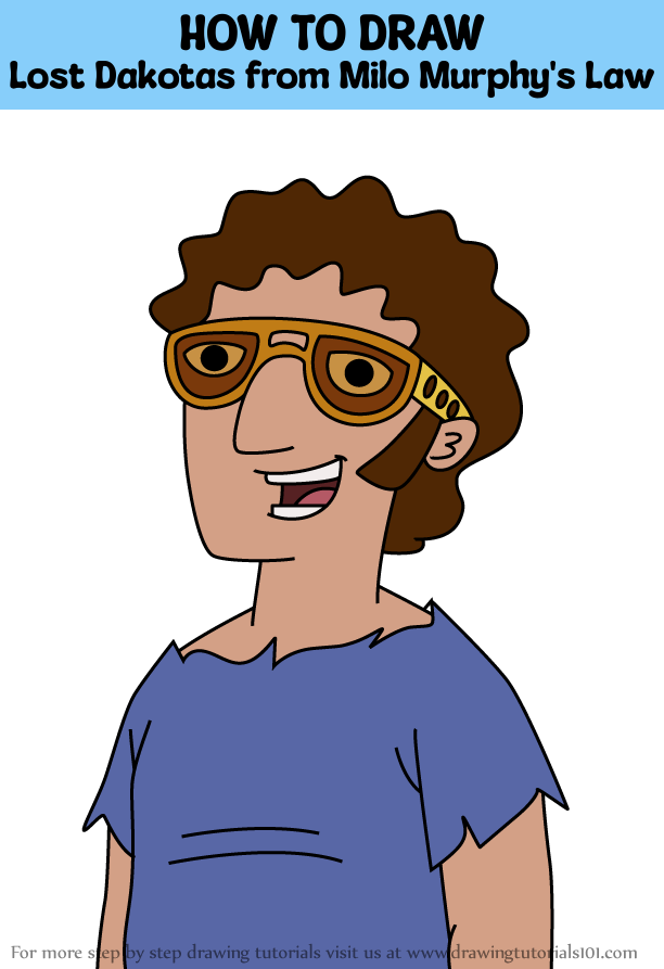 How to Draw Lost Dakotas from Milo Murphy's Law (Milo Murphy's Law ...