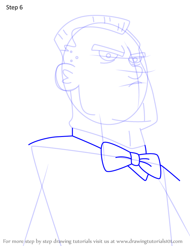 How to Draw Mr. Blunt from Milo Murphy's Law (Milo Murphy's Law) Step ...