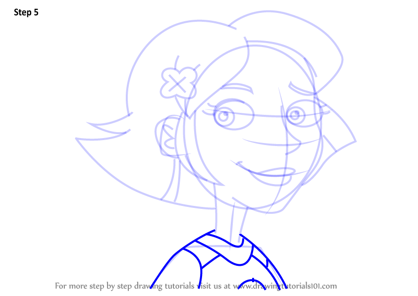 How to Draw Sara Murphy from Milo Murphy's Law (Milo Murphy's Law) Step ...