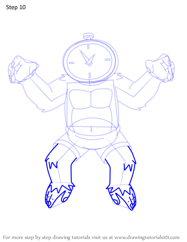How to Draw Time Ape from Milo Murphy's Law (Milo Murphy's Law) Step by ...