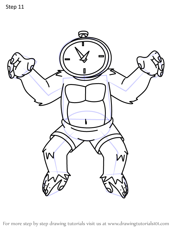 How to Draw Time Ape from Milo Murphy's Law (Milo Murphy's Law) Step by ...