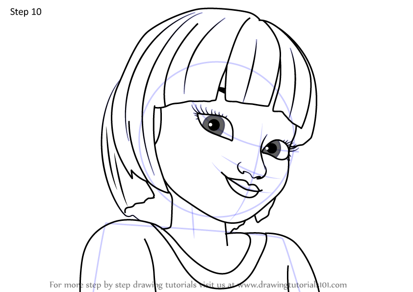How to Draw Mireille Caquet from Miraculous Ladybug (Miraculous Ladybug ...
