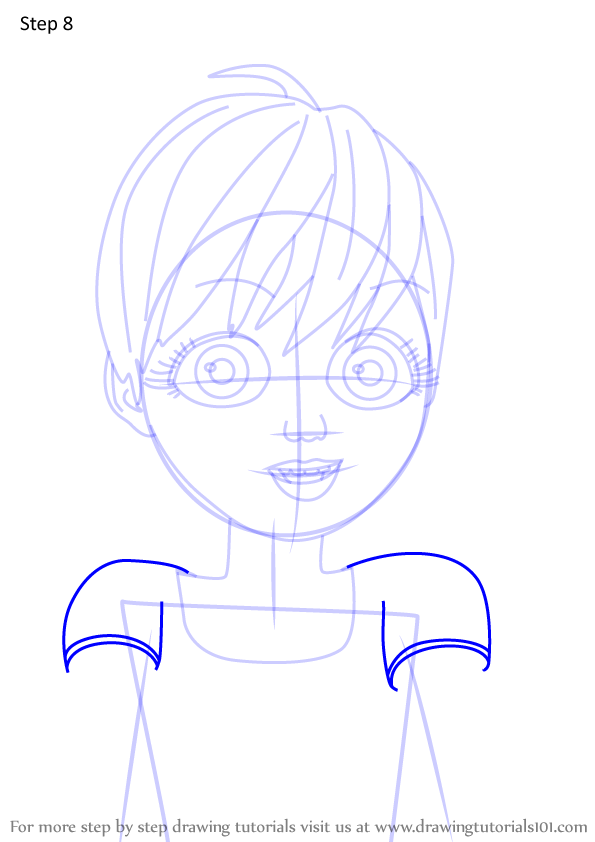 How to Draw Rose Lavillant from Miraculous Ladybug (Miraculous Ladybug ...