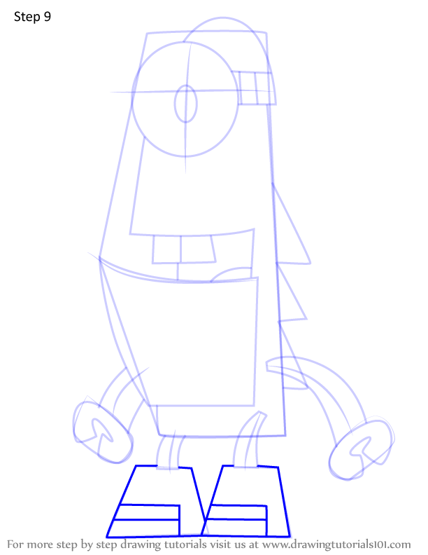 How to Draw Astroy from Mixels (Mixels) Step by Step ...