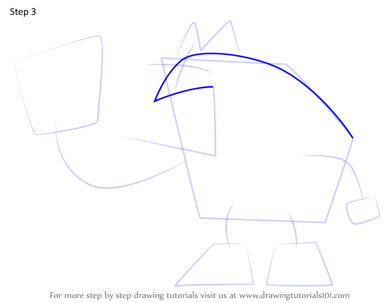 How to Draw Boldurr from Mixels (Mixels) Step by Step ...