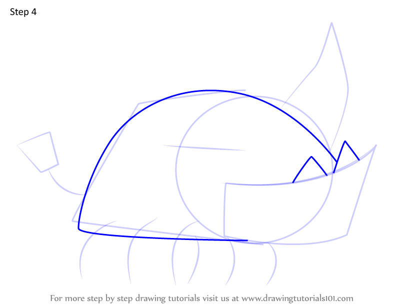 How to Draw Borers from Mixels (Mixels) Step by Step ...