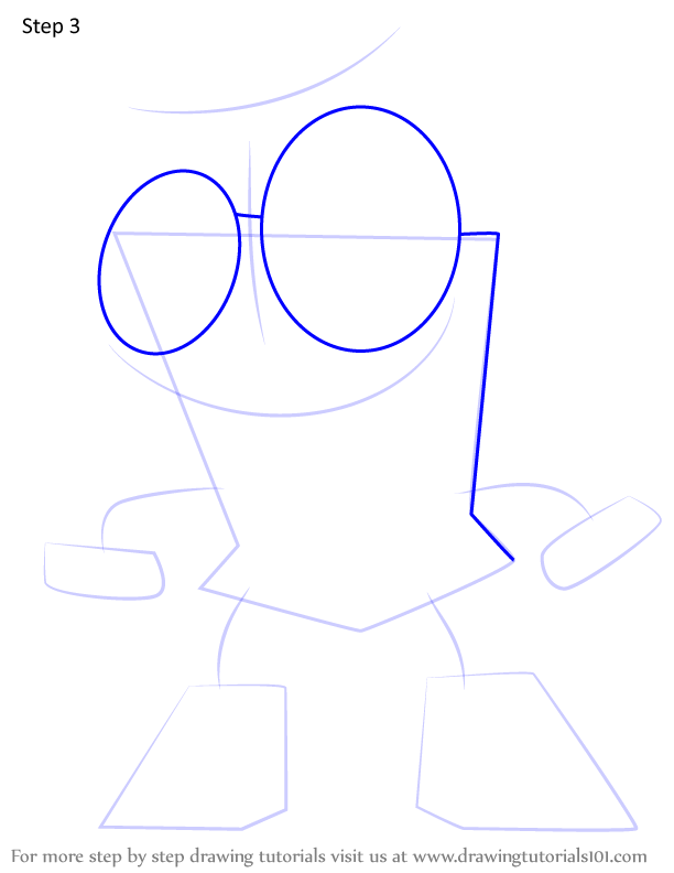 How to Draw Burnard from Mixels (Mixels) Step by Step ...