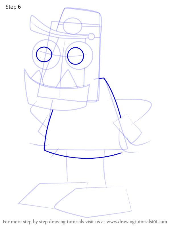 How to Draw Gate Keeper from Mixels (Mixels) Step by Step ...