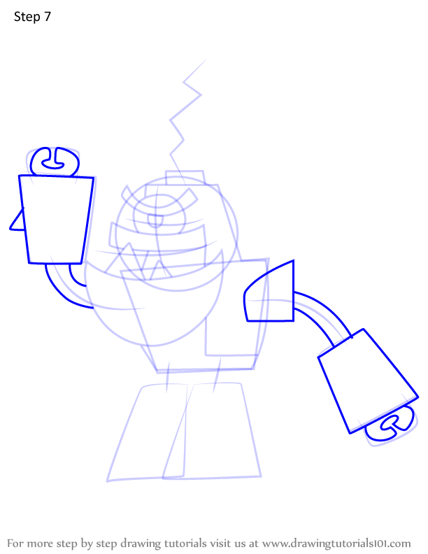 How to Draw Hurtz from Mixels (Mixels) Step by Step ...