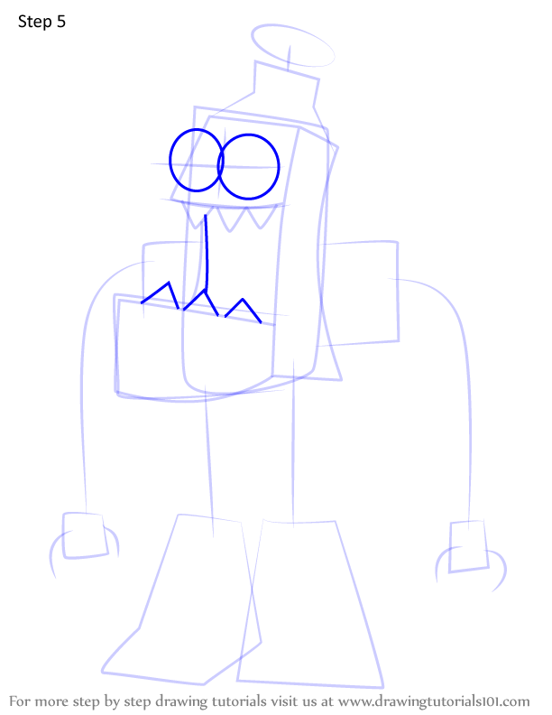How to Draw Jinky from Mixels (Mixels) Step by Step ...