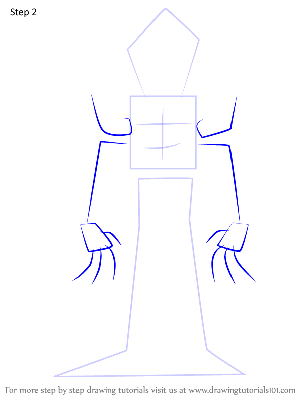 How to Draw King Nixel from Mixels (Mixels) Step by Step ...