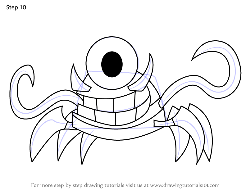 How to Draw Kraw from Mixels (Mixels) Step by Step ...