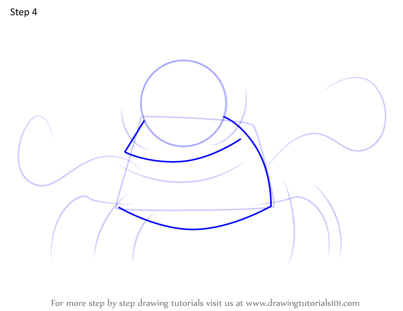 How to Draw Kraw from Mixels (Mixels) Step by Step ...