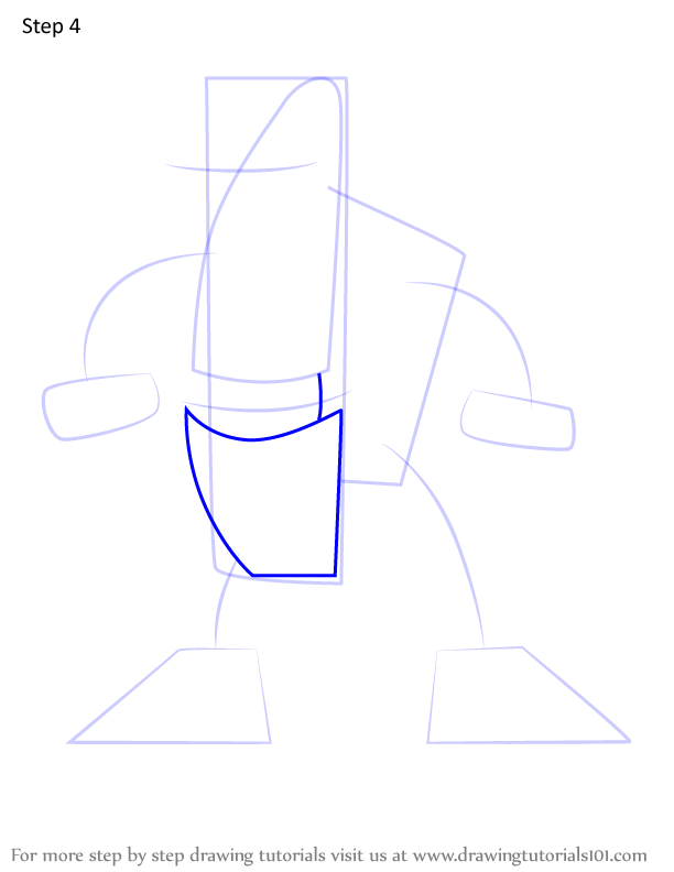 How to Draw Munchstache from Mixels (Mixels) Step by Step ...