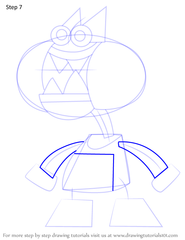 How to Draw Snax from Mixels (Mixels) Step by Step ...