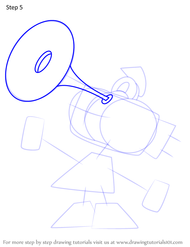 How to Draw Trumpsy from Mixels (Mixels) Step by Step ...