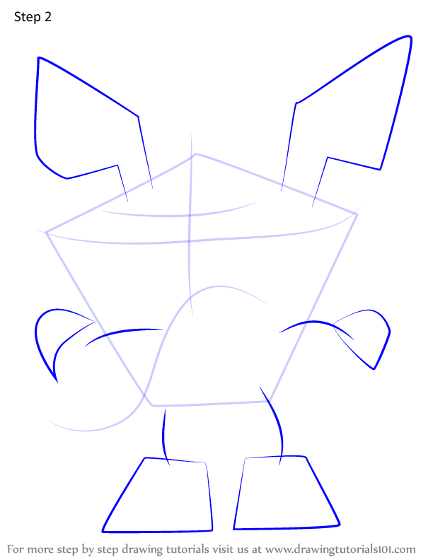 How to Draw Tungster from Mixels (Mixels) Step by Step ...