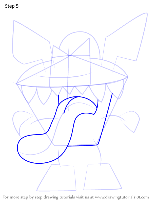How to Draw Tungster from Mixels (Mixels) Step by Step ...